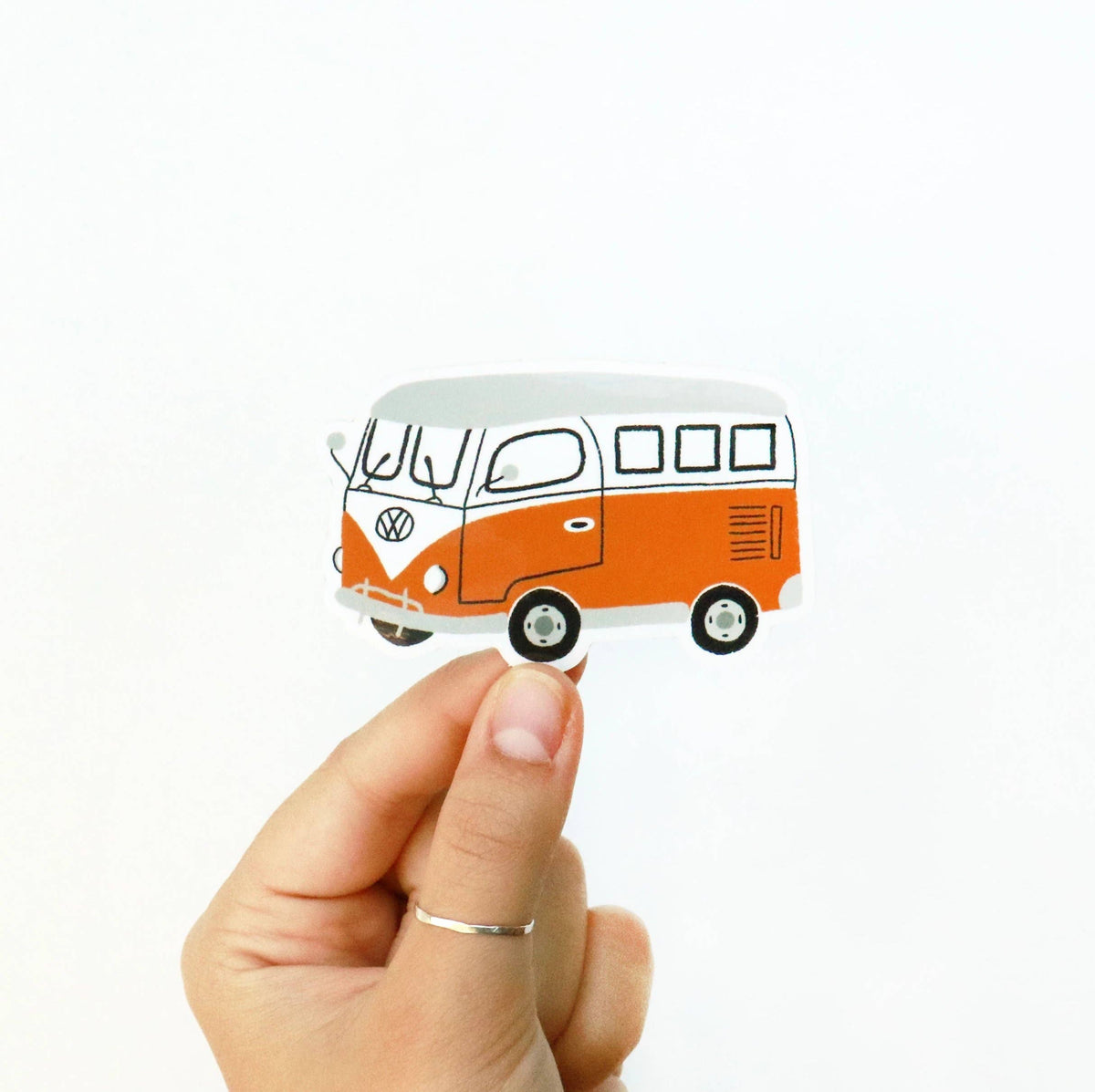 VW Bus Sticker – Less Bitter More Glitter