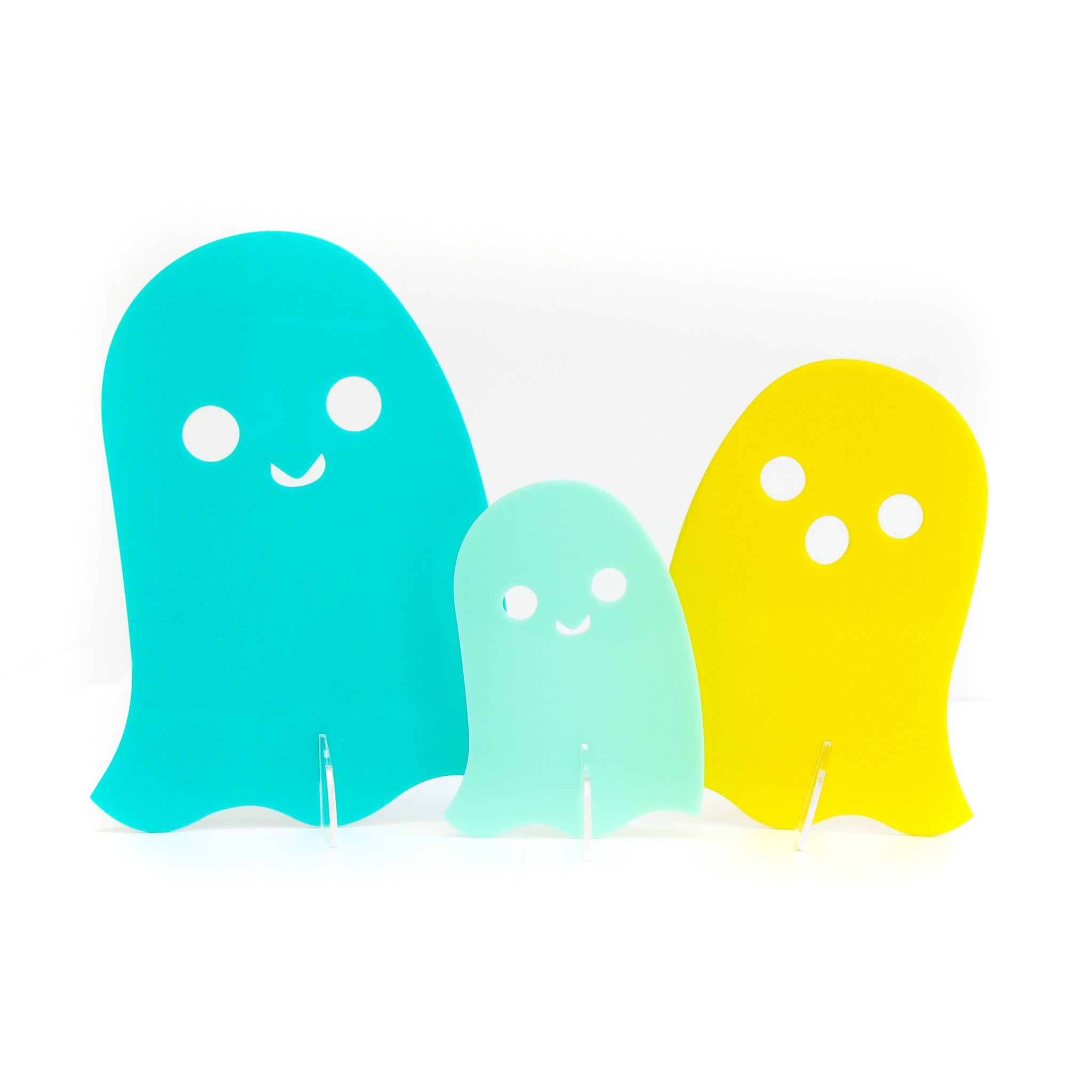 Acrylic Ghost Decorations – Less Bitter More Glitter
